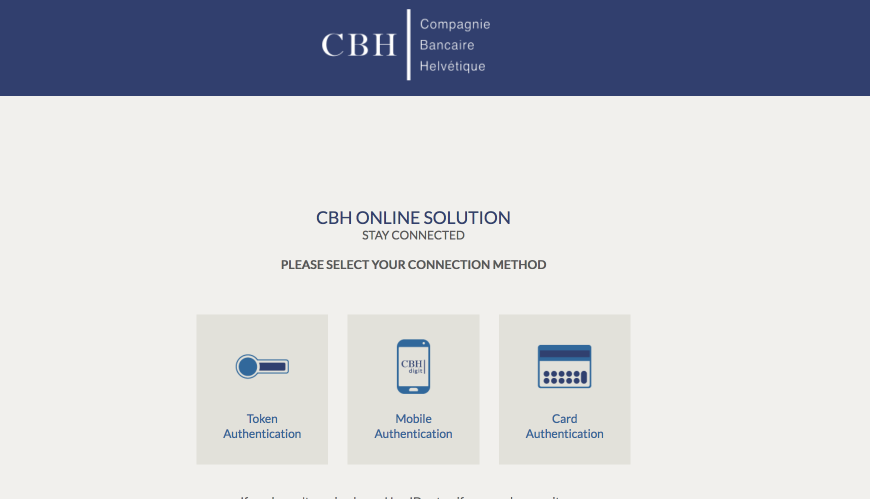 CBH Compagnie Bancaire Helvétique SA (Switzerland) - Bank Profile