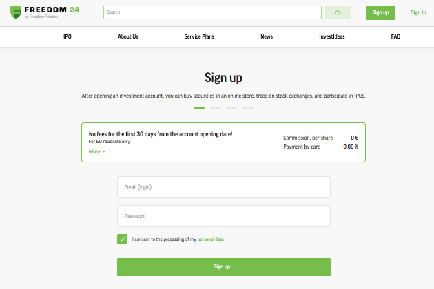 Freedom Finance - Broker Profile