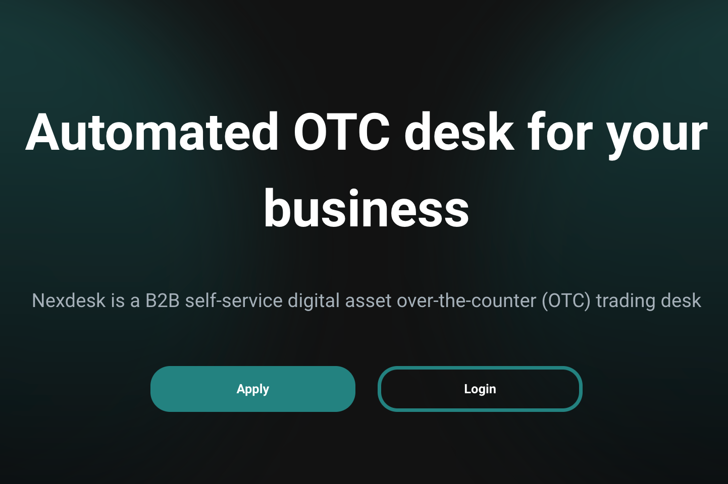 Nexdesk UAB - Crypto OTC Exchange