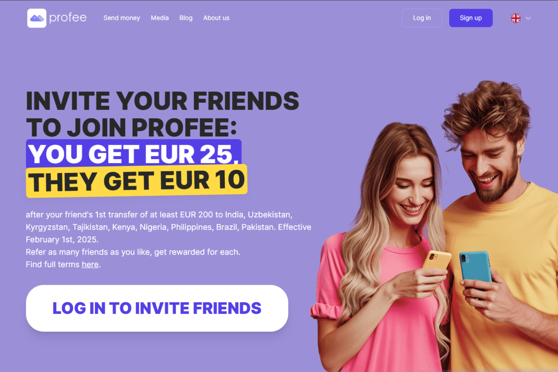 Gain Extra Income with Profee Referral Programme